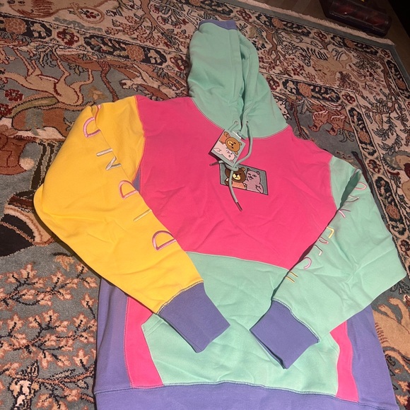 Teddy Fresh | Other | Teddy Fresh X Ripndip Color Block Hoodie | Poshmark